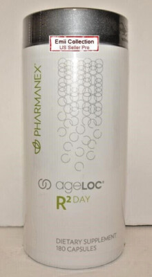 Nu Skin Nuskin Pharmanex ageLOC R2 Day (Vitality) 180 Capsules Sealed ...