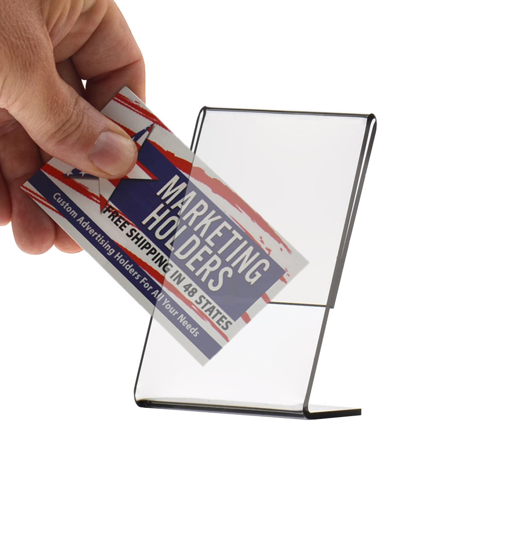 Name Price Frame Display Stand Table or Counter Slant Back Side Load ...