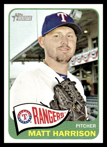 2014 Topps Heritage #215 Matt Harrison Texas Rangers | eBay