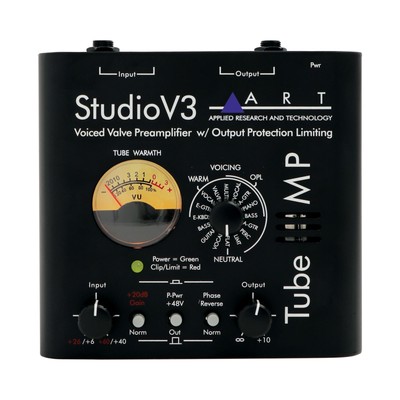 ART Tube MP Studio V3 1-Ch Mic/Limiter/VU/15 Presets | eBay