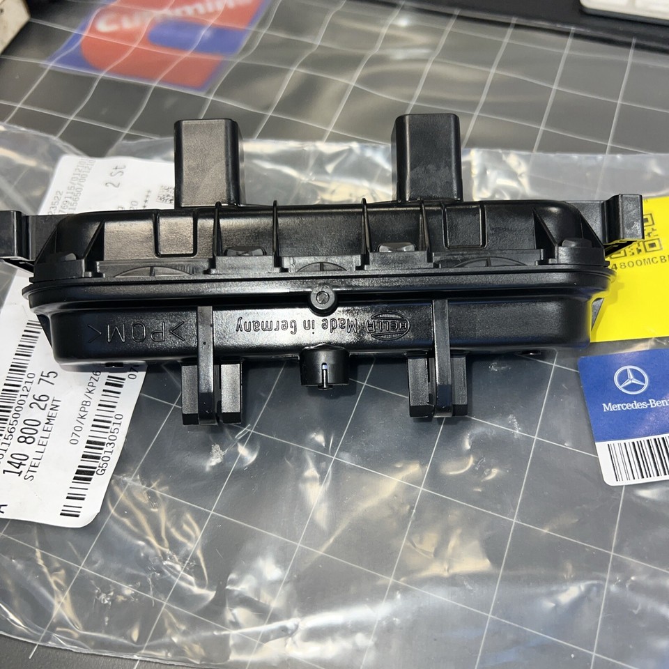 Genuine Mercedes w140 Vacuum Element trunk release handle deck lid lock ...