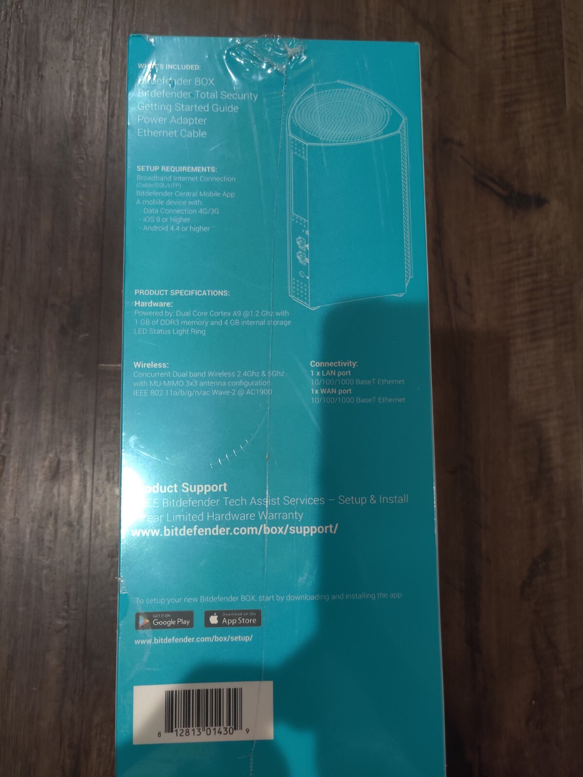 BitDefender BOX Smart Home Cybersecurity Hub Box - Brand New Sealed ...