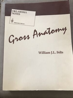 Oklahoma Notes Gross Anatomy 1987 | eBay
