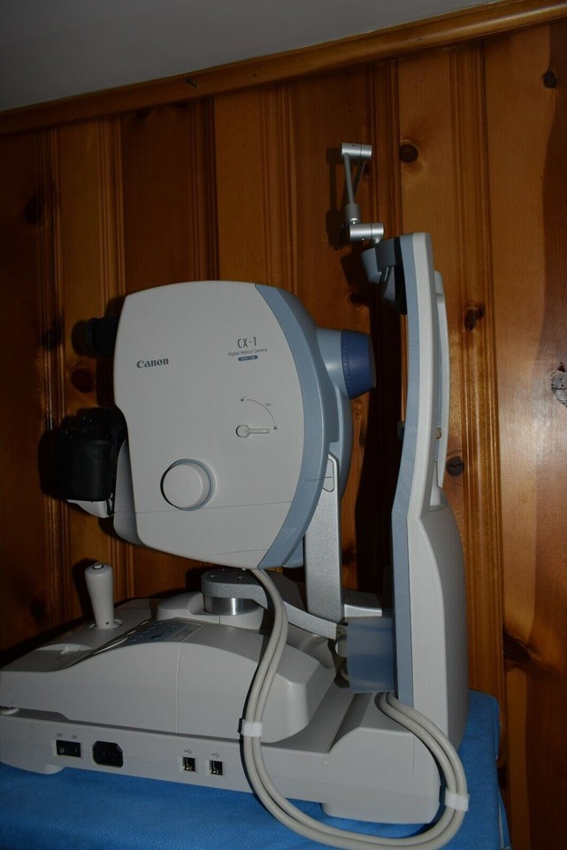 Canon CX-1 Fundus retinal camera non-myd/mydriatic FAF Fluorescein FFA ...