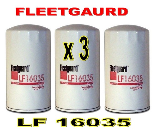 Fleetguard LF16035 1989-2013 Cummins 5.9L & 6.7L 3PC SET | eBay
