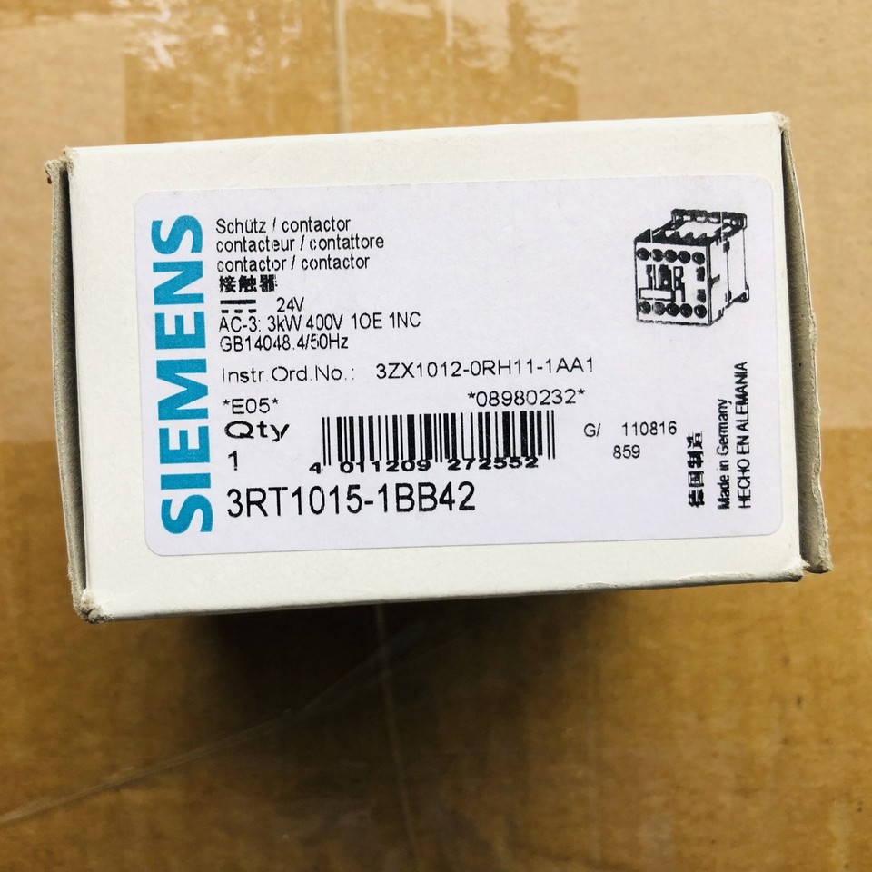 NEW SIEMENS circuit breaker 3RT1015-1BB42 3RT10151BB42 One year ...