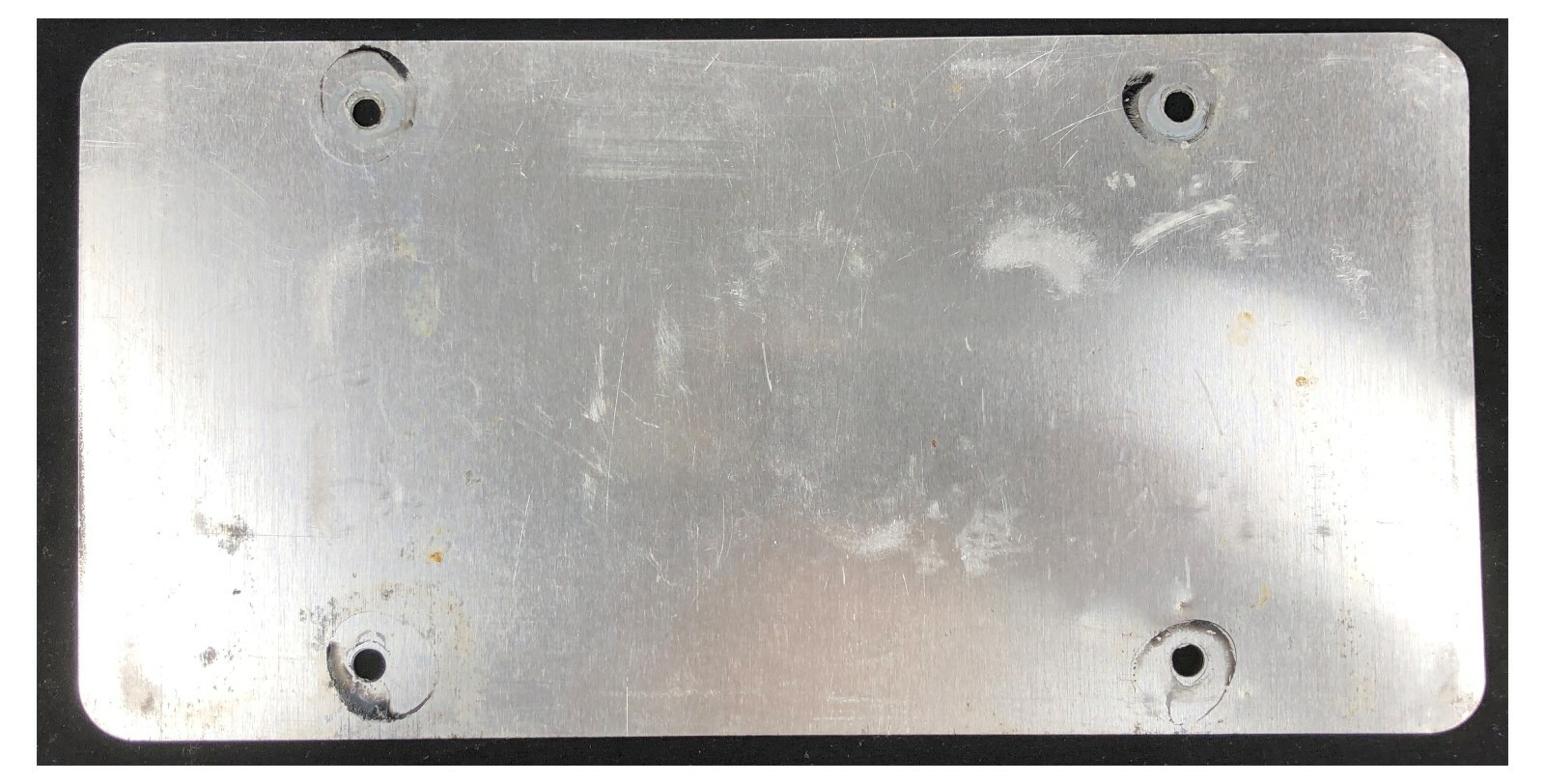 Indiana Early 2000's PERMANENT APPORTIONED TRUCK License Plate 415268 ...