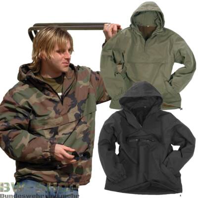 US COMBAT ANORAK WINTER NÄSSESCHUTZ JACKE WINDJACKE ARMY WINDBREAKER ...