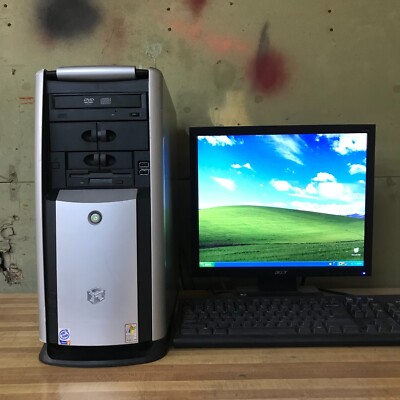 Gateway MFATXPNT ESX 500S PC Retro Gaming Pentium 4 2.00GHz 256MB RAM ...