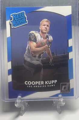 2017 DONRUSS RATED ROOKIE COOPER KUPP RC MVP LOS ANGELES RAMS CARD 329 ...