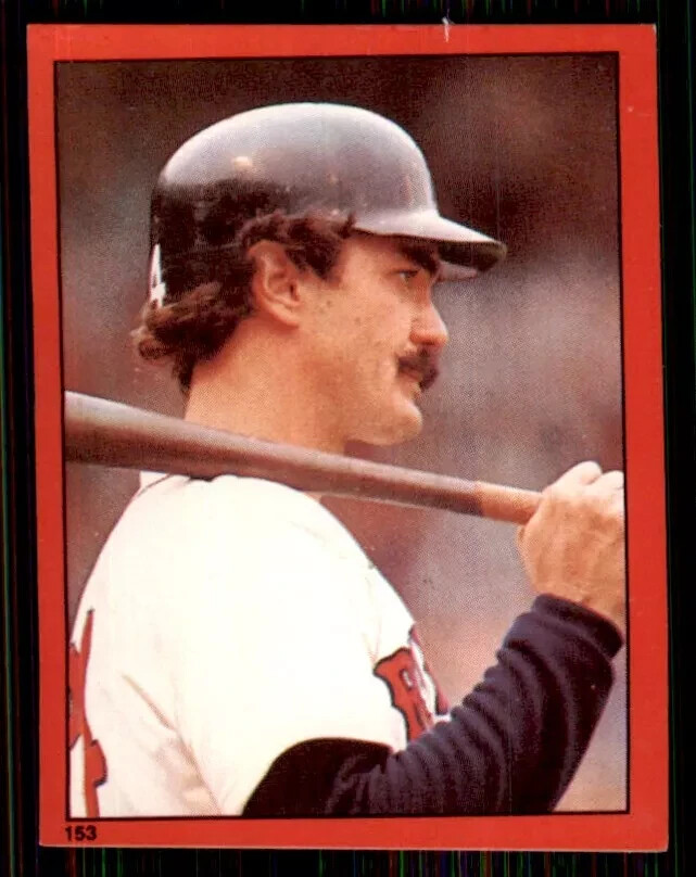 1982 Topps Stickers BOSTON RED SOX Team Set With Foil FREE SHIPPING | eBay