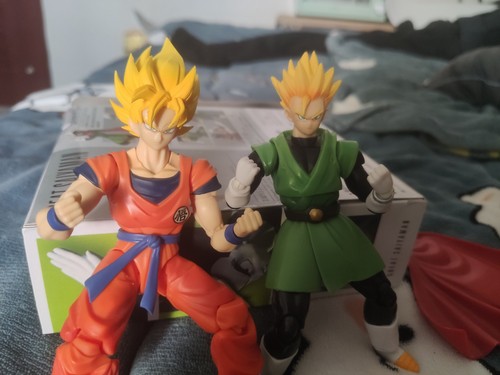 New SHF Dragon Ball Z Great Siyaman Son Gohan 6in Action Figure Box Set ...