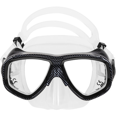 IST M80-06 Search Twin Lens Scuba Diving Snorkeling Mask with Rx Lens ...