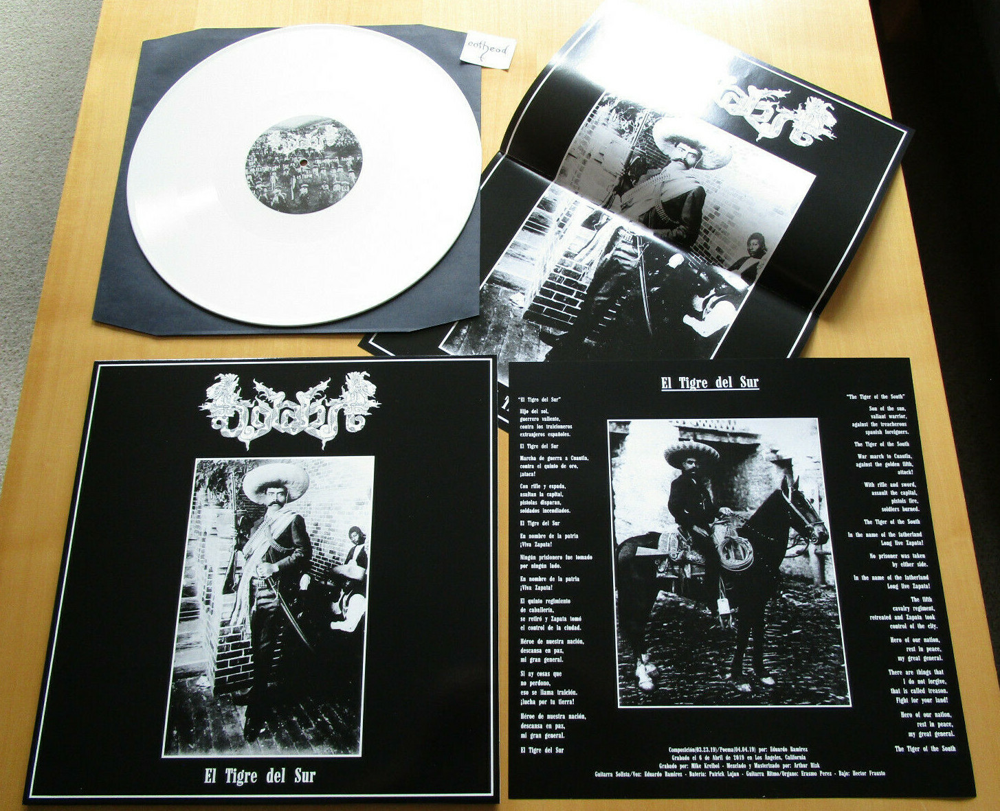 VOLAHN - El Tigre Del Sur (white) MLP - Arizmenda, Kallathon ...