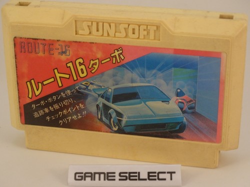 Route 16 Turbo Nintendo Famicom Nes Import JP Jap Japonais Cartouche ...