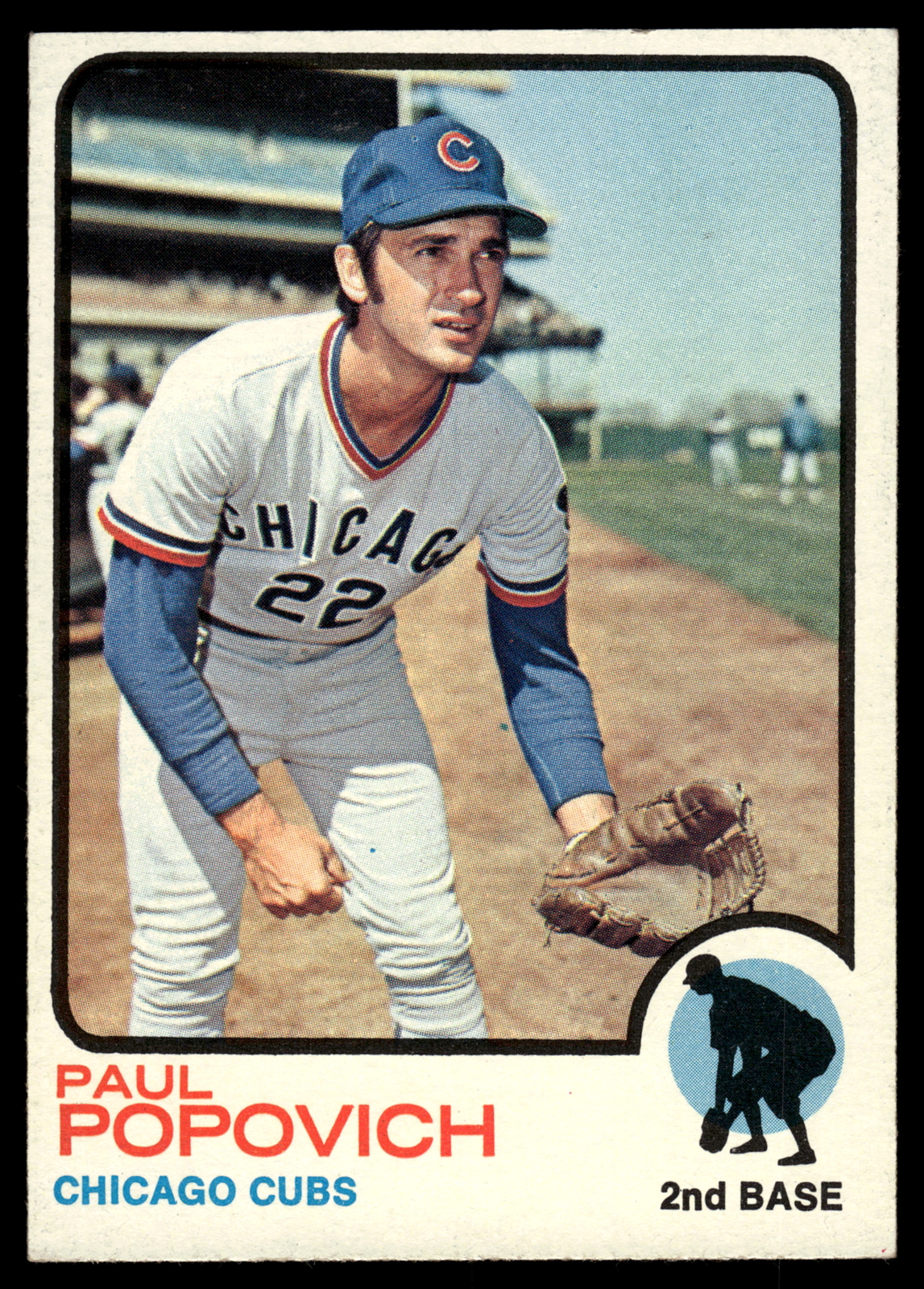 1973 Topps Paul Popovich #309 Chicago Cubs Baseball Card | eBay
