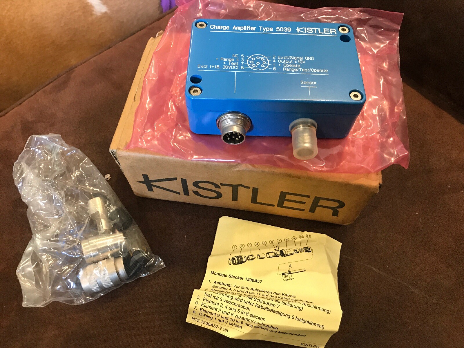 Kistler Type 5039 Charge Amplifier 5039A221Q03 Fast for sale online | eBay