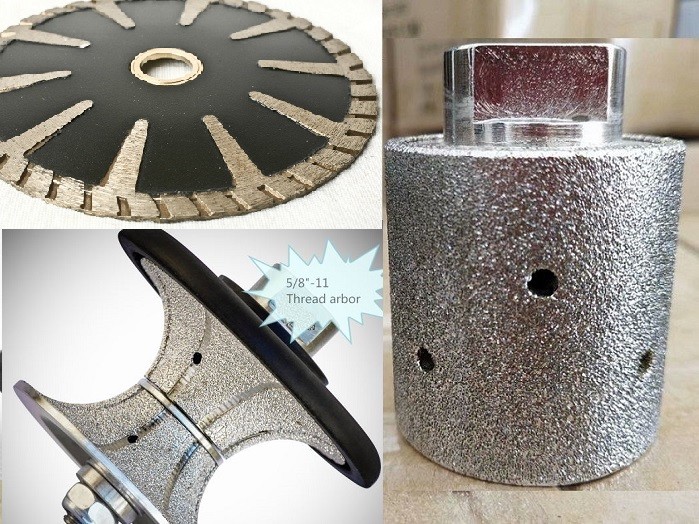 Tile Router Bullnose Blades Half Bullnose Profile Wheel HBPW