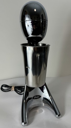 Oster Milkshake Maker Mixer 6627 Chrome Retro Tested Working | eBay