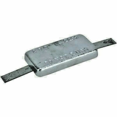 ANODES - ZINC RECTANGLE BLOCK WITH STRAP | eBay Australia