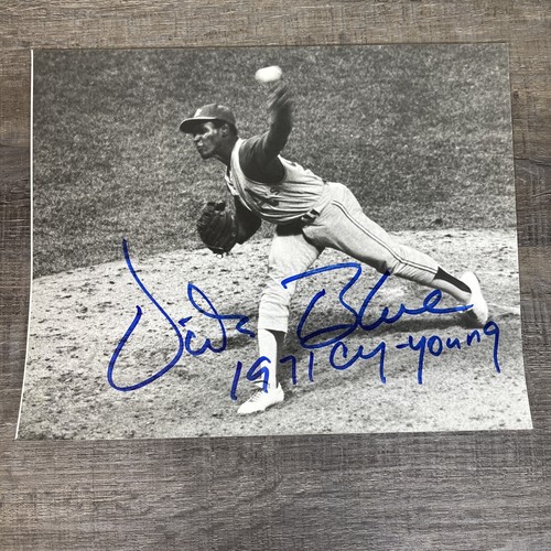 Vida Blue "71 Cy Young" Autographed Oakland Athletics 8x10 “A’s” Photo ...