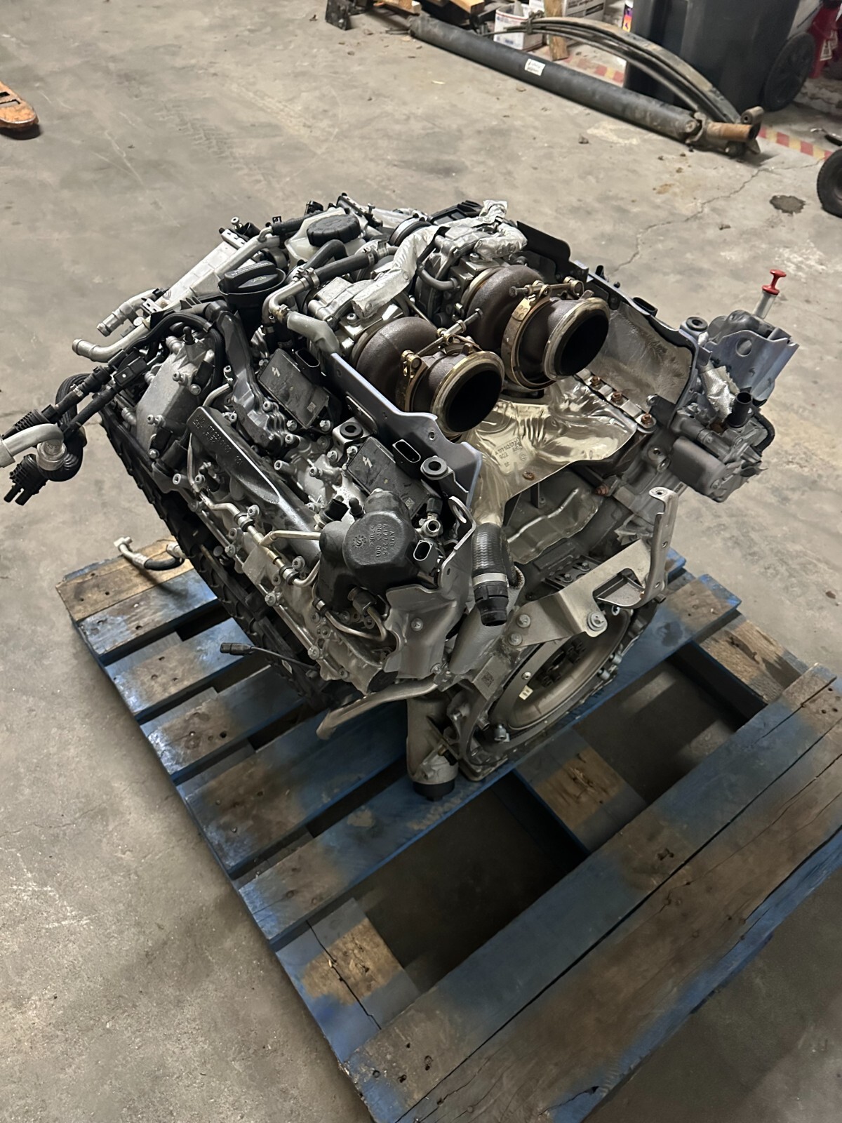 2017 MERCEDES-BENZ C63 AMG C205 4.0L V8 Turbo ENGINE M177 14K MILES OEM ...