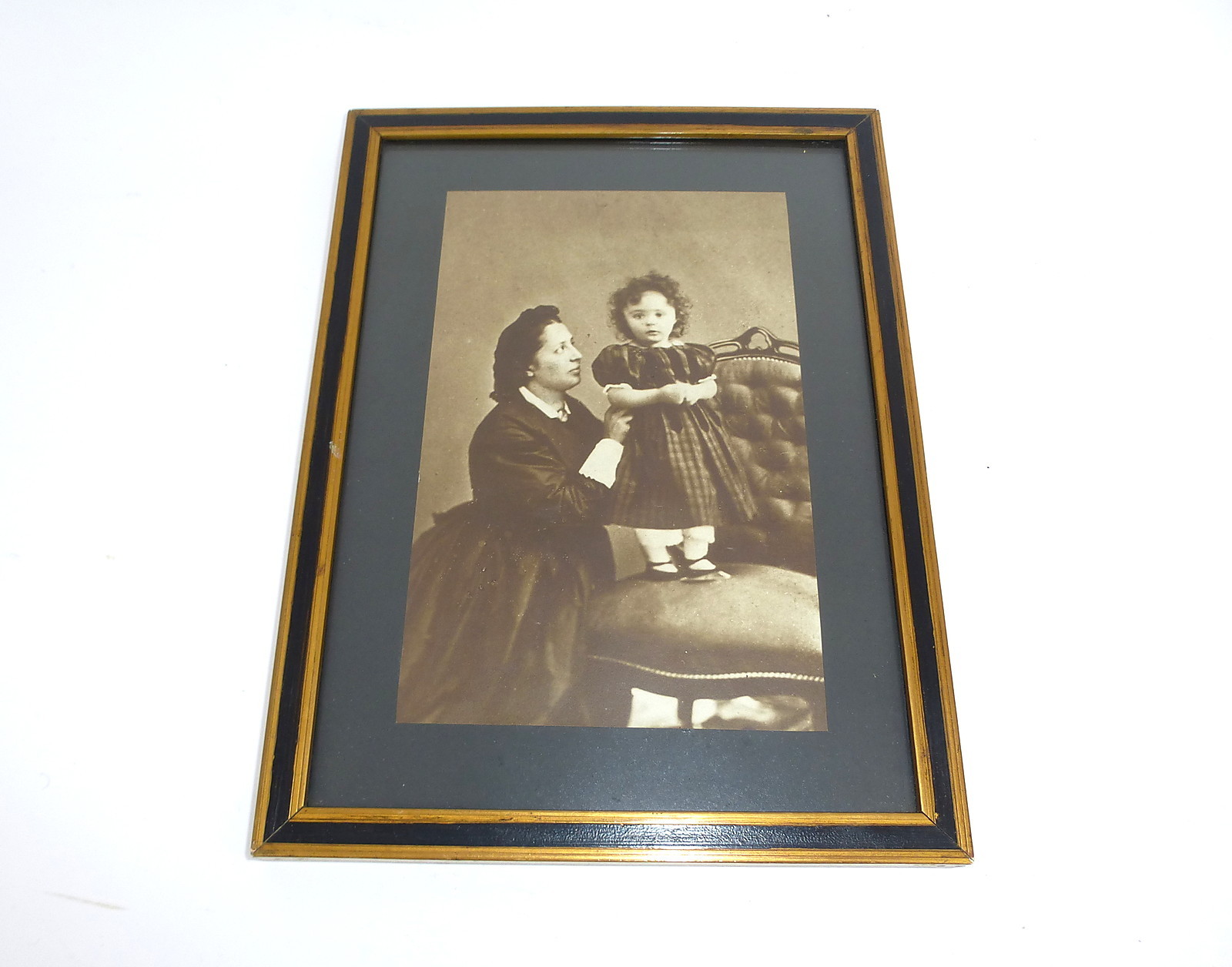 Old Photo Under The Glas Framed about 1880 Konrad Barth & Compatible ...