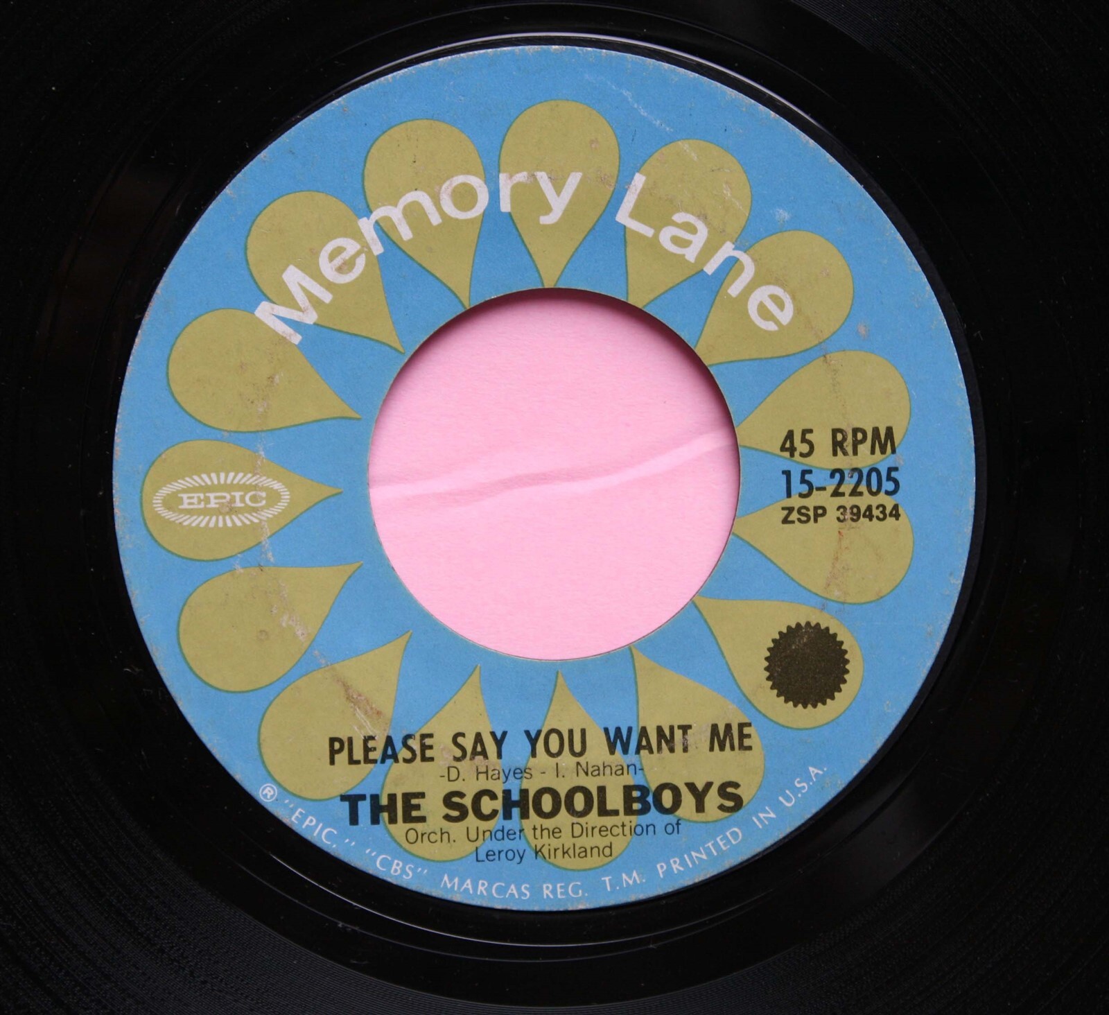SCHOOLBOYS Doo Wop REISSUE 45rpm Carol b/w Please Say You Want Me HEAR ...