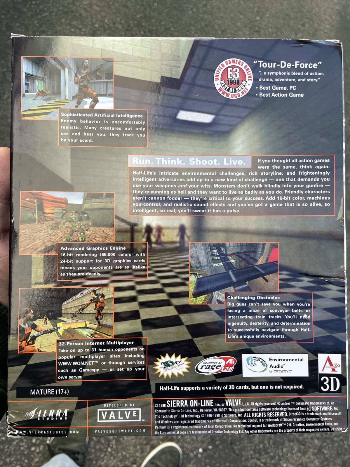 Half-Life (PC, 1998) for sale online | eBay