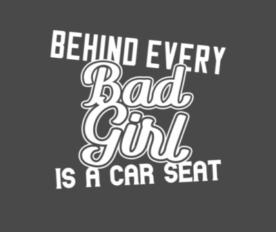 Bad Girl Car Seat Decal | eBay