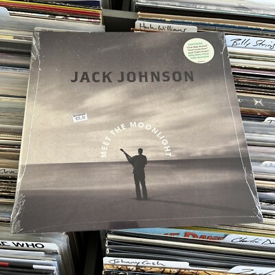 Jack Johnson - Meet The Moonlight - Indie Ex. Milky Clear Vinyl LP ...