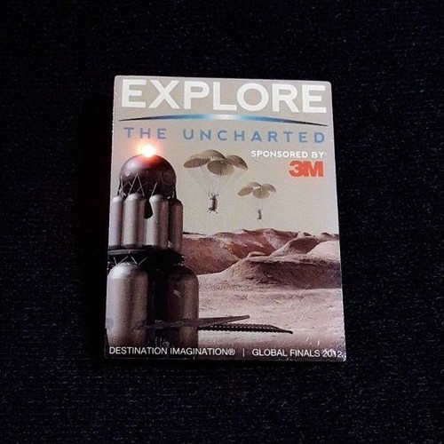 2012 Destination Imagination Pin - GLOBAL FINALS "3M Corp.EXPLORE ...