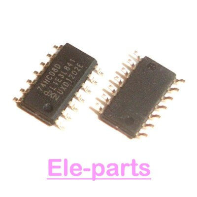 20PCS 74HC08D SOP-14 74HC08 SMD14 HC08 Quad 2-input AND gate Integrated ...