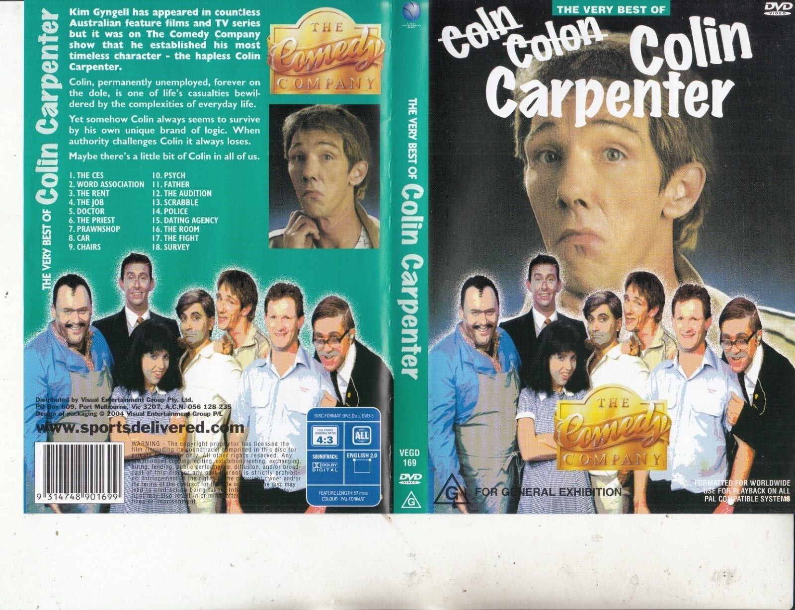 The Comedy Company-The Very Best of Colin Carpenter-2004-Comedy TCC-DVD ...