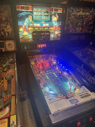 Data East Monday Night Football Pinball Machine 1989 (Rare). | eBay