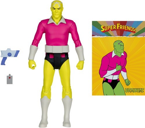 WB McFarlane Toys - Super Friends - DC Retro - Brainiac 6" Action ...