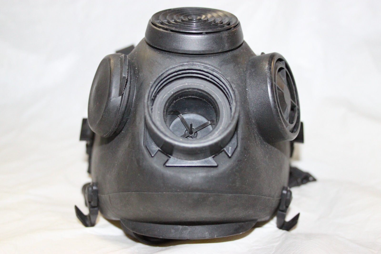 DAMAGED-MASKPOL MP5 Polish Gas Mask Takes 40mm NATO Filter Sz SMALL NBC ...