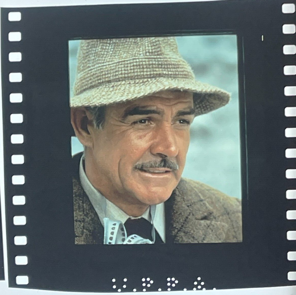 UK1-1773 SEAN CONNERY British Actor "5 Days 1 Summer" '83 2X2 Color ...
