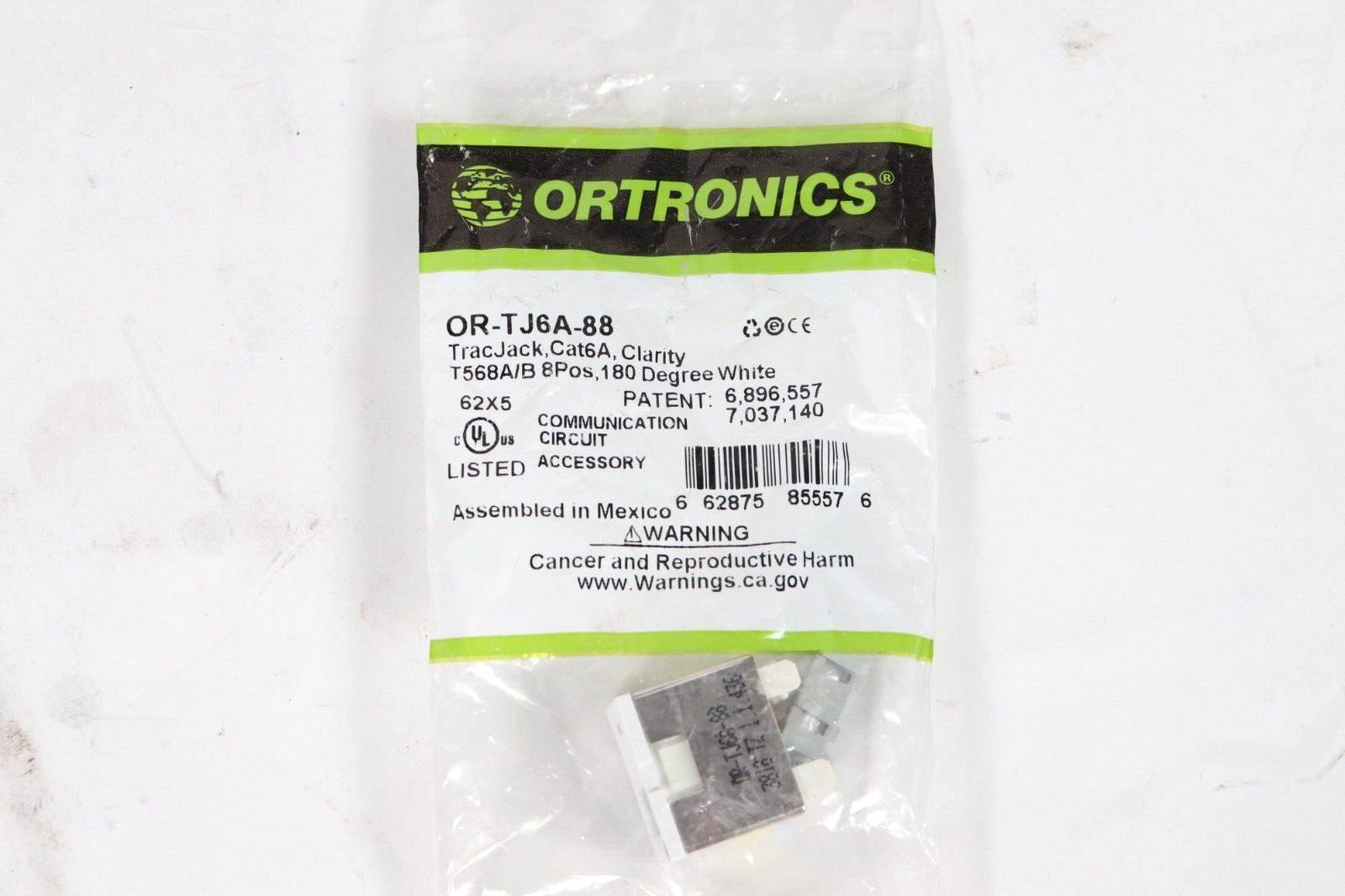 Reboxed of 40 Ortronics Or-tj6a-88 HD Jack Cat6 Clarity See Photos for ...
