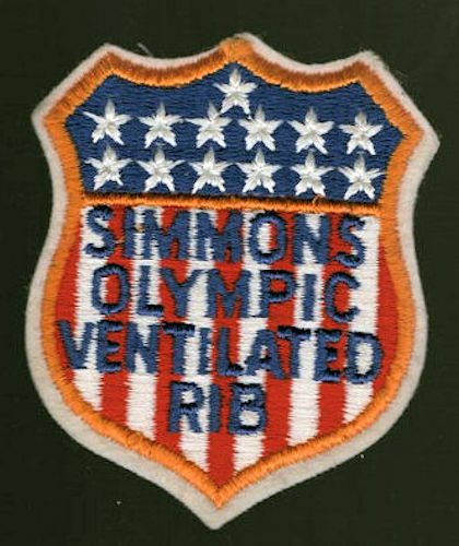 Advertising Patch "Simmons Olympic Ventilated Rib" Rifle Equipment | eBay
