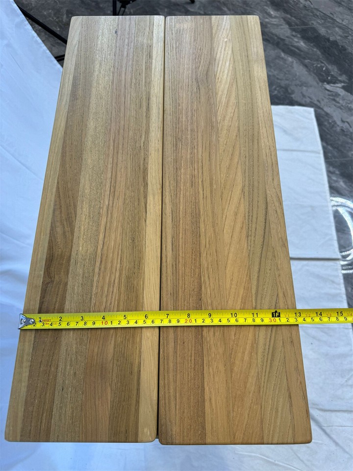 Boat Folding Teak Table Top Plain 26/13X25.6, 37.8/18.9X35 Inch Marine ...