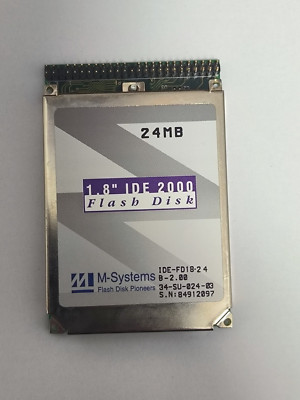 M-Systems 1.8" IDE 24MB IDE FLASH DISK IDE-FD18-24 (34-SU-024-03) | eBay