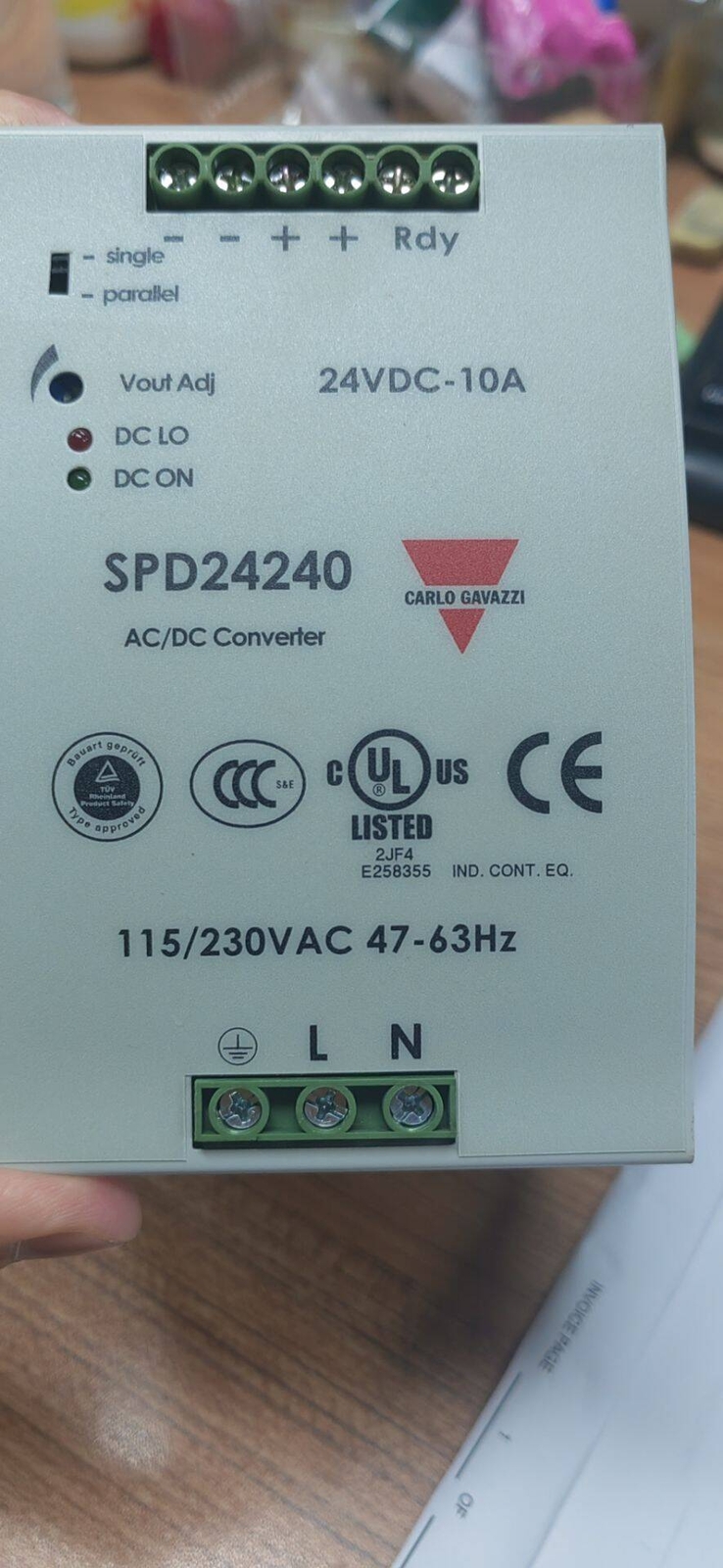 Carlo Gavazzi SPD24240 Switching Power Supply 240w for sale online | eBay