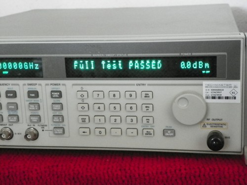Agilent HP 83752A .01-20GHz Synthesized Signal Sweeper, 3 in stock. | eBay