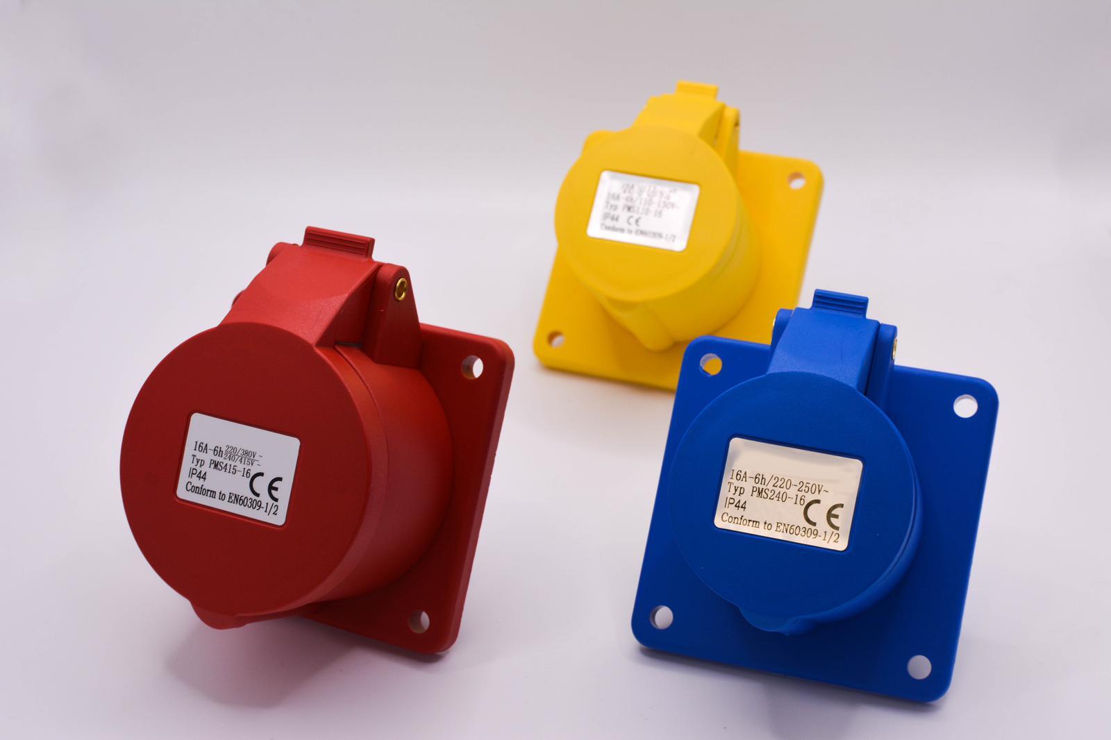 INDUSTRIAL PLUGS & SOCKETS - SPEED FIX , PANEL MOUNT , WALL SOCKET ...