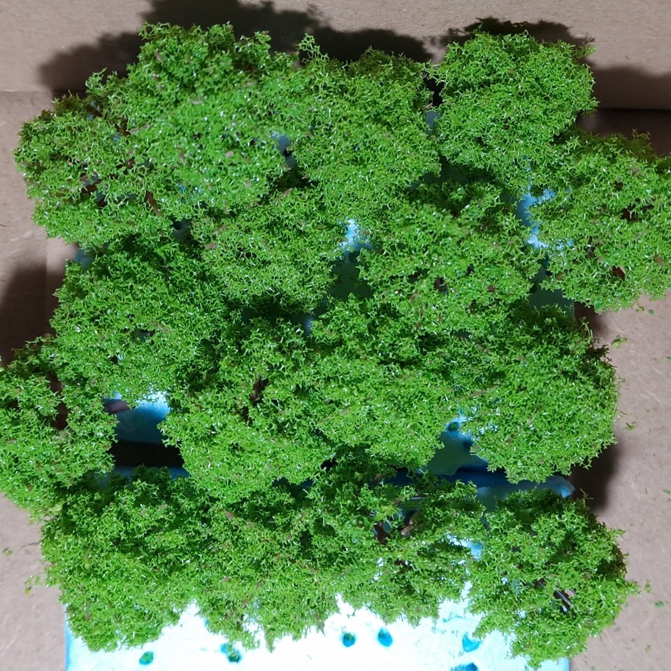 N Gauge Trees Set 74 - 16x Deciduous woodland model trees 4cm | eBay UK