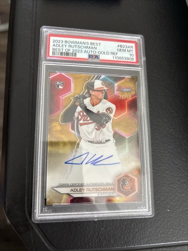 2023 Bowman's Best - Best of 2023 Autographs Adley Rutschman #B23-AR ...