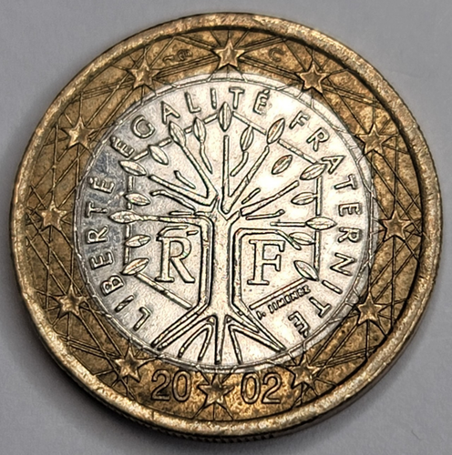 2002 FRANCE ONE EURO COIN 1st YEAR OF EURO | eBay