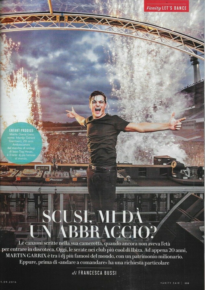 Patrick Dempsey Vanity Fair Italian Magazine Brando Pacitto Metodo ...