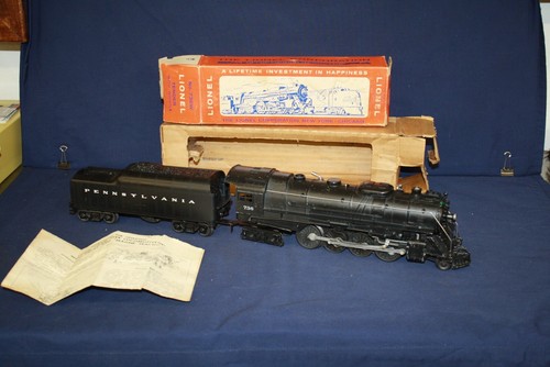 Lionel 736 2-8-4 Berkshire Loco (1961-68 Version) w/736W PRR Tender ...